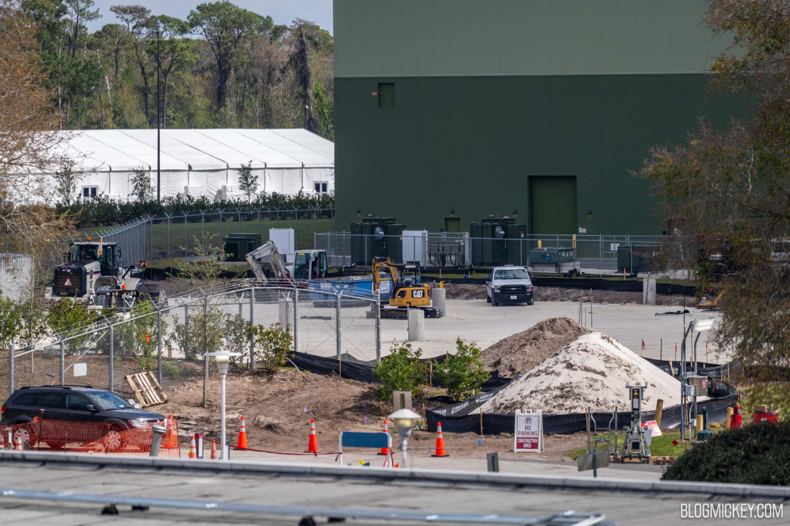 Land Clearing & Construction Underway Next to Guardians of the Galaxy ...