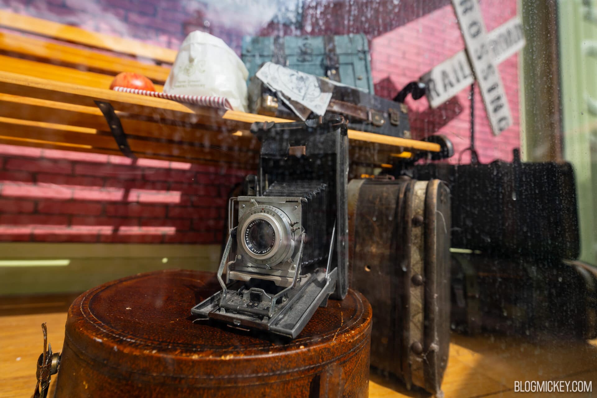 Updated Center Street Window Display Features Classic Transportation ...