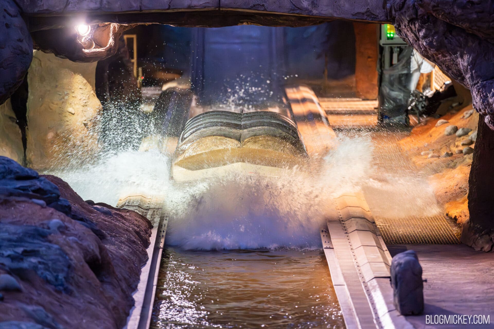 VIDEO, PHOTOS: Log Ride Vehicle Testing at Tiana's Bayou Adventure ...