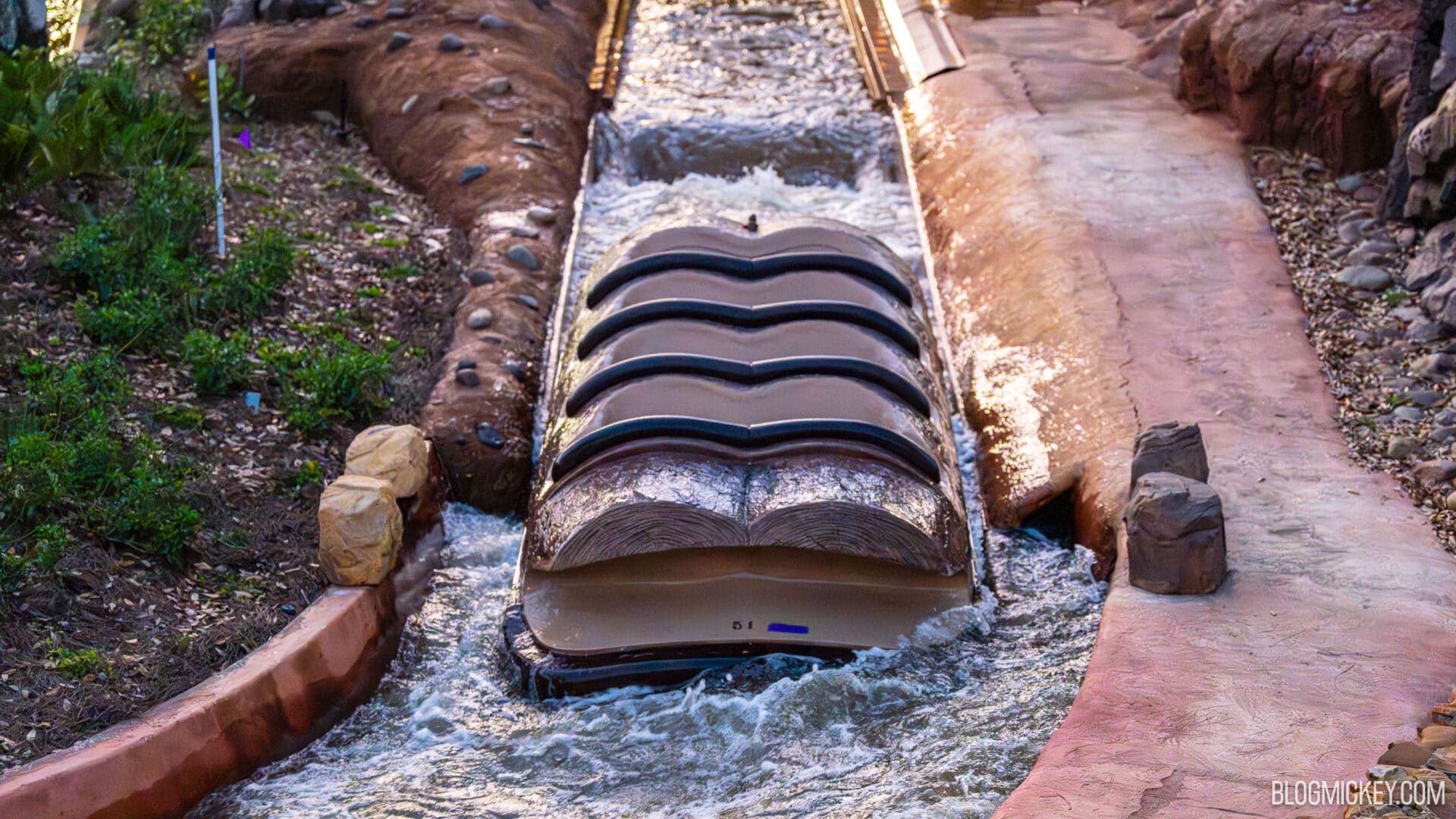 VIDEO, PHOTOS: Log Ride Vehicle Testing at Tiana's Bayou Adventure ...