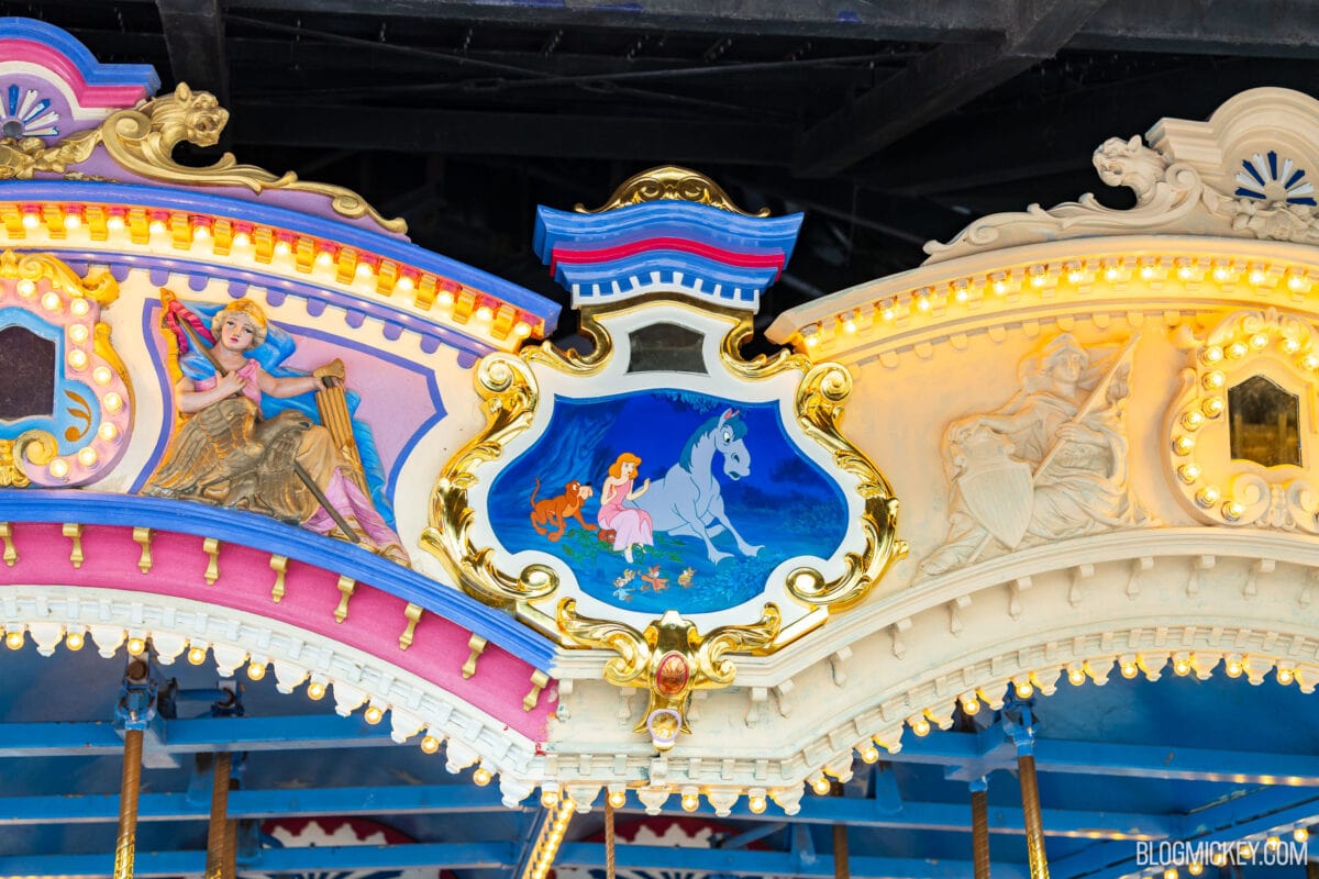 Mural Refurbishment Continues at Prince Charming Regal Carrousel in ...