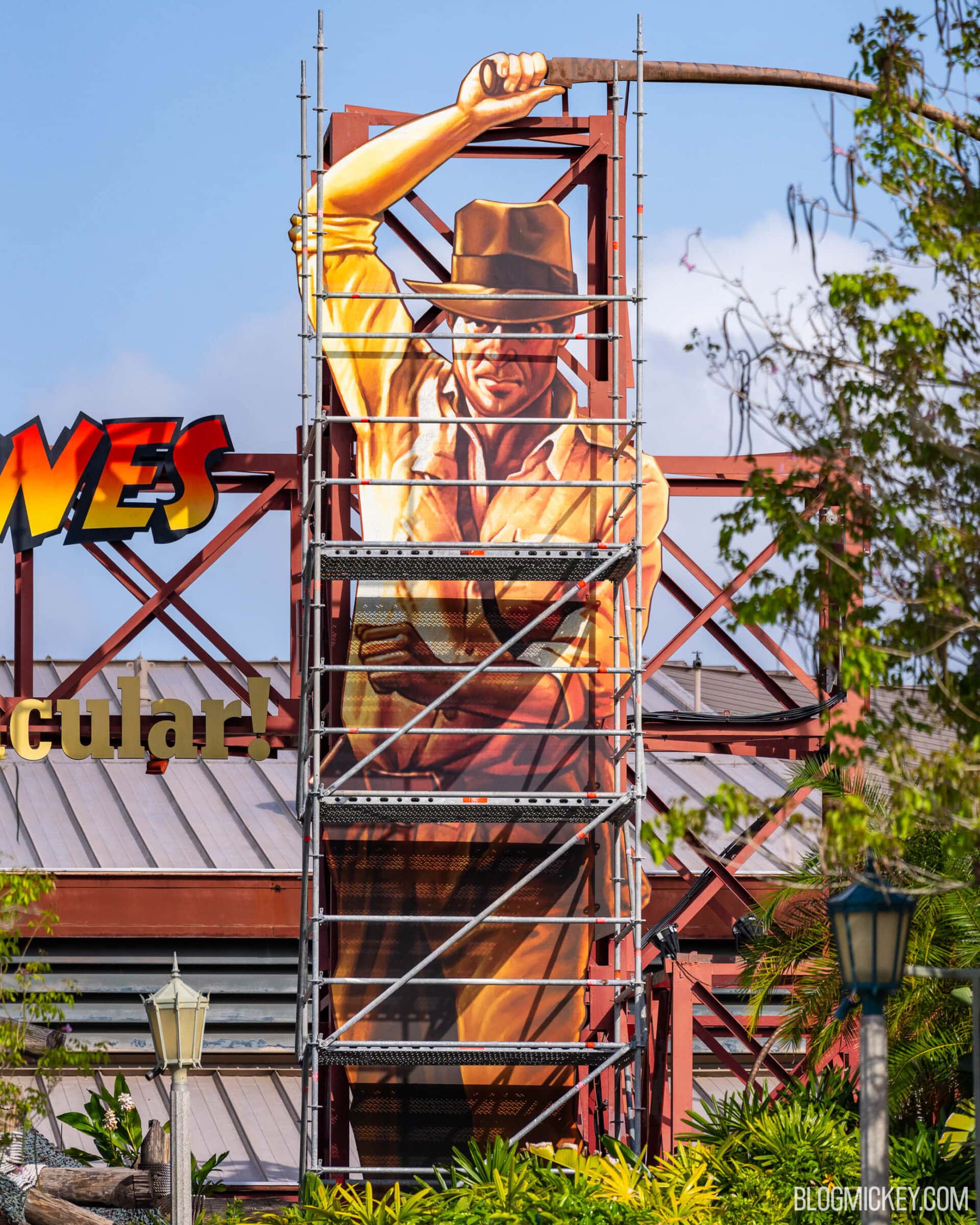 Refurbishment Underway for 'Indiana Jones Epic Stunt Spectacular ...