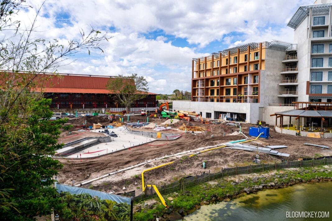 Polynesian Village DVC Tower Update: New Theming, Pool Features, Open ...
