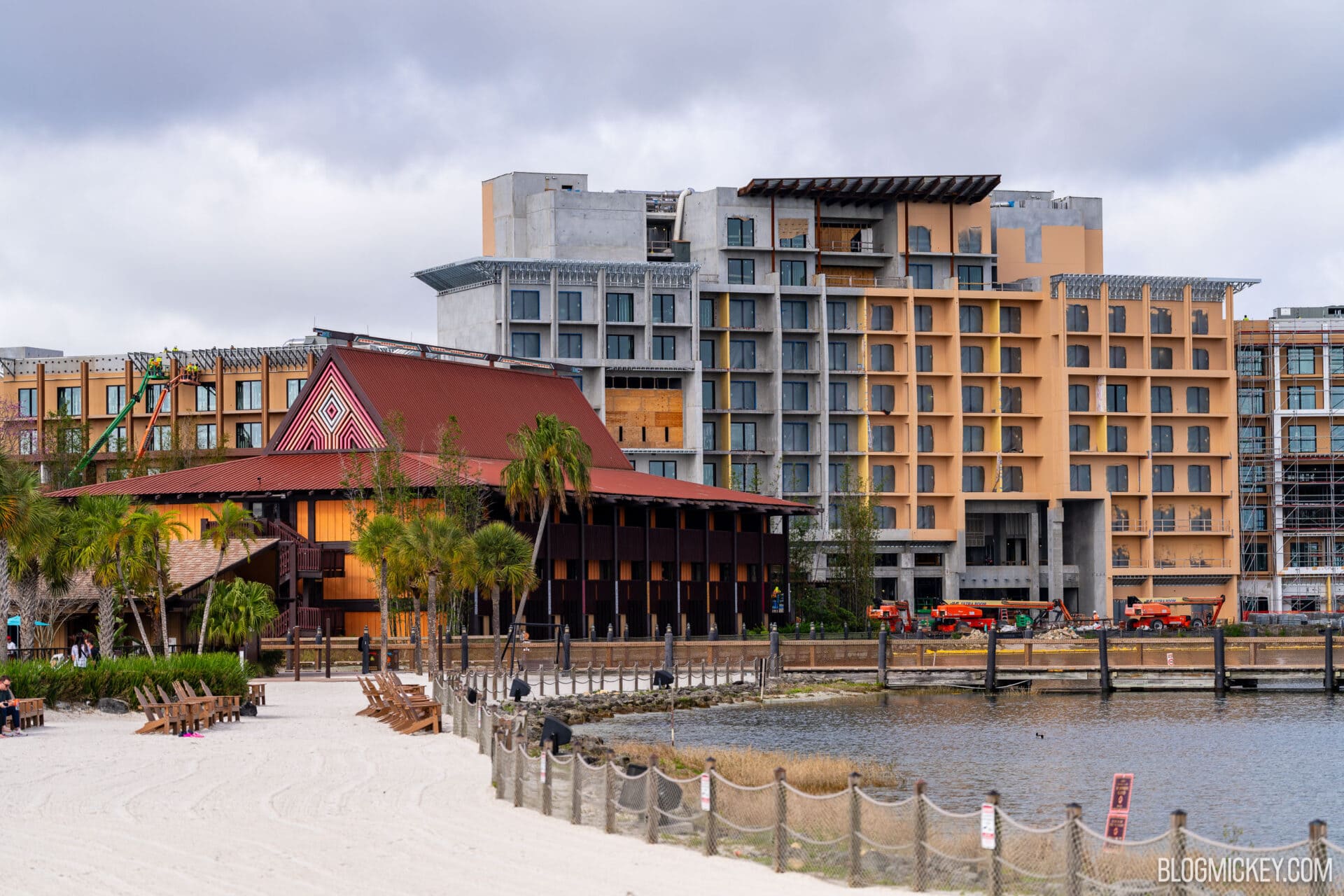 Polynesian Village DVC Tower Update: New Theming, Pool Features, Open ...