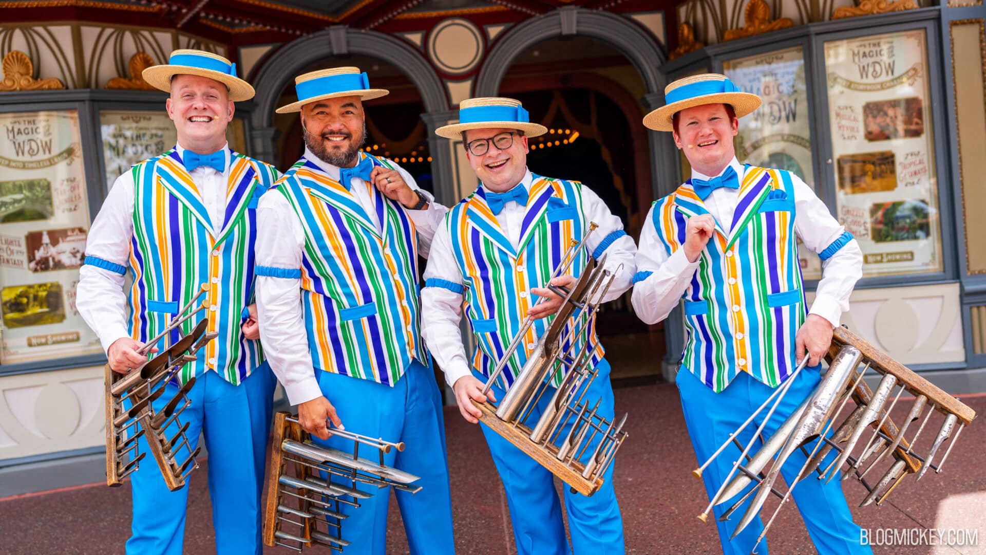 Dapper Dans Debut All-New Costumes at Magic Kingdom