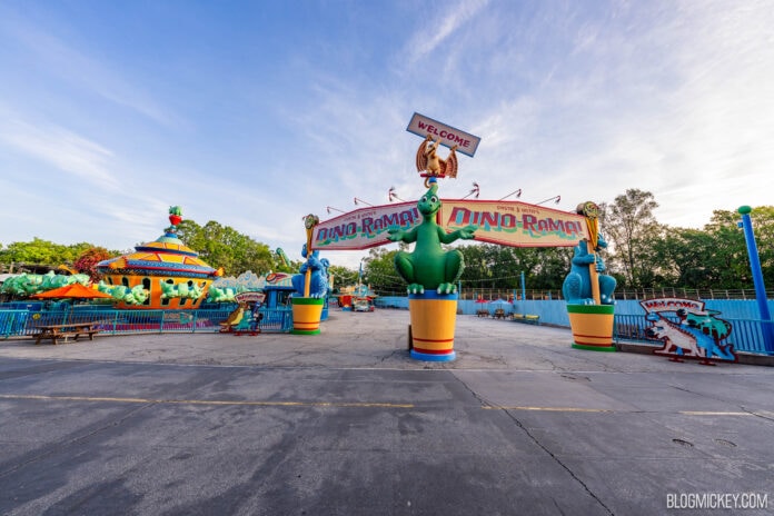 Game Over: Dino-Rama Fossil Fun Games Farewell in DinoLand USA