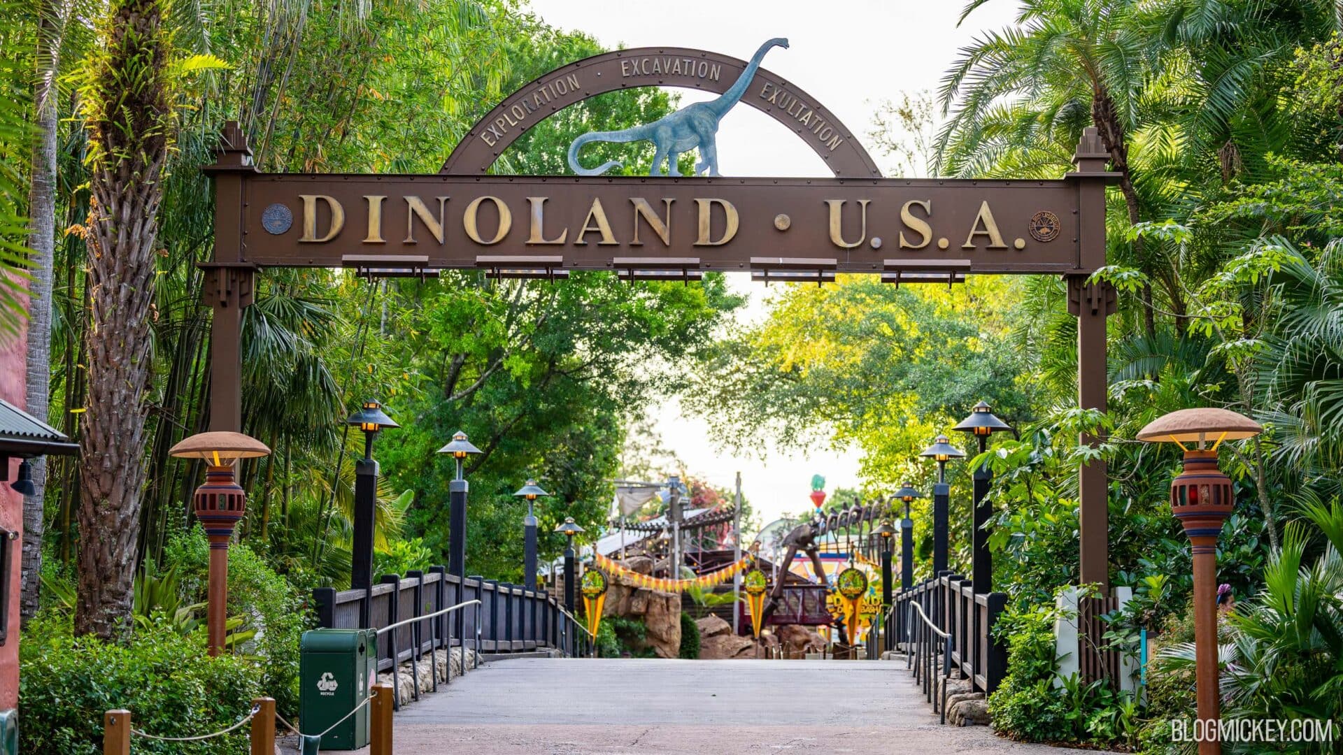 A Walking Tour of DinoLand USA & Planned Tropical Americas Changes