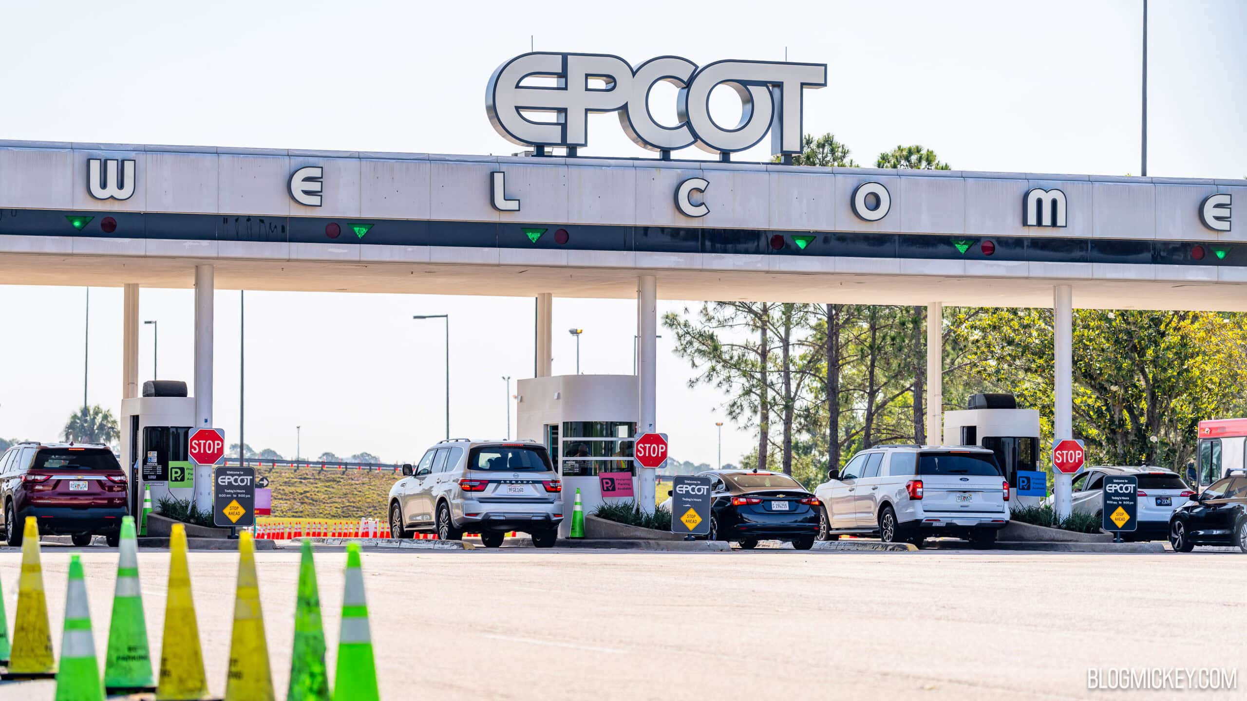 Upgrades Continue for EPCOT Parking Plaza