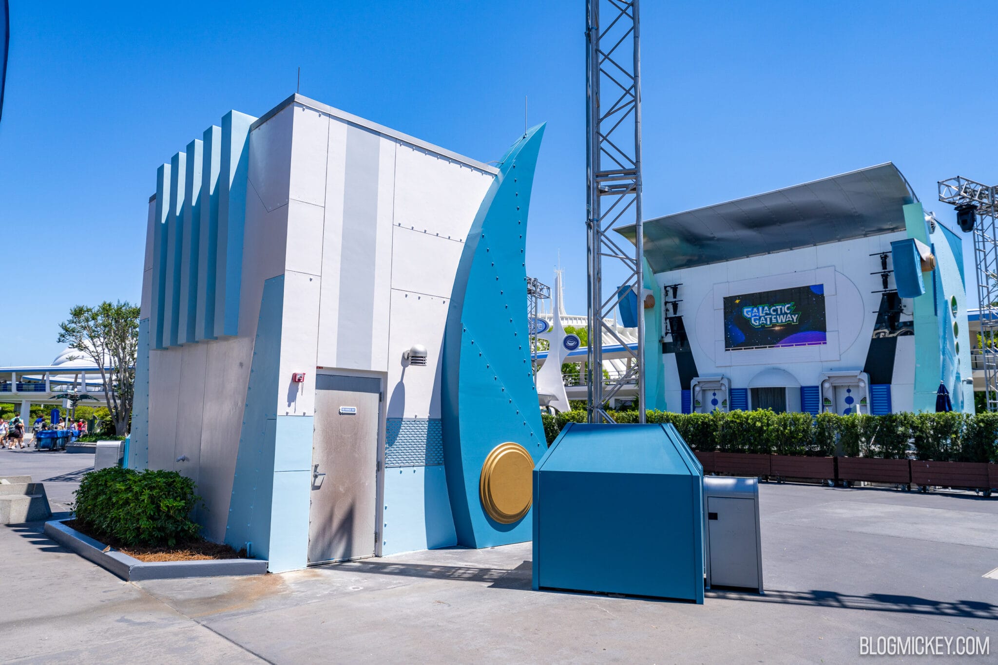 Galactic Gateway Repainting Completed for Tech Booth, Project Moves to ...