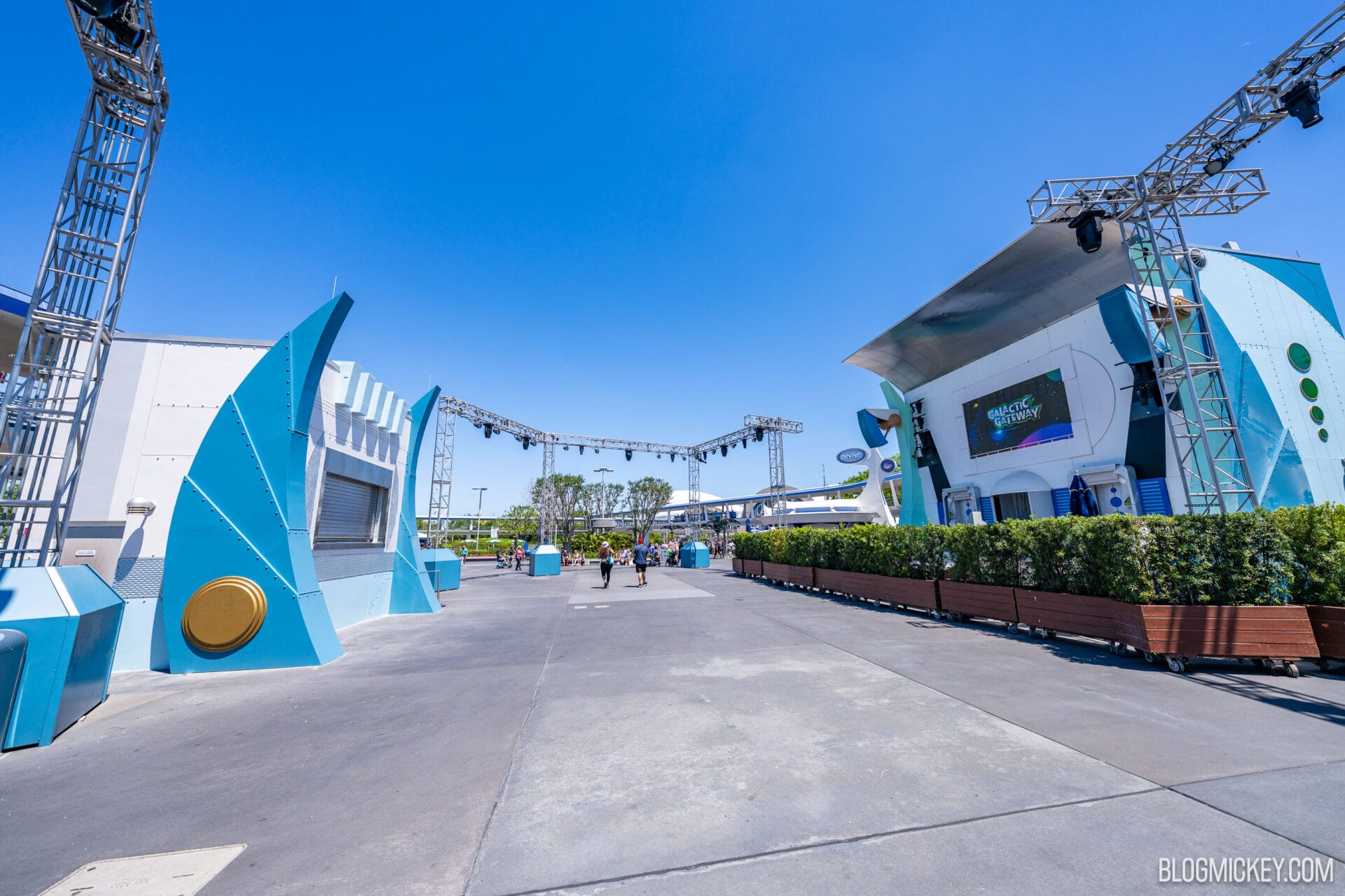 Galactic Gateway Repainting Completed for Tech Booth, Project Moves to ...