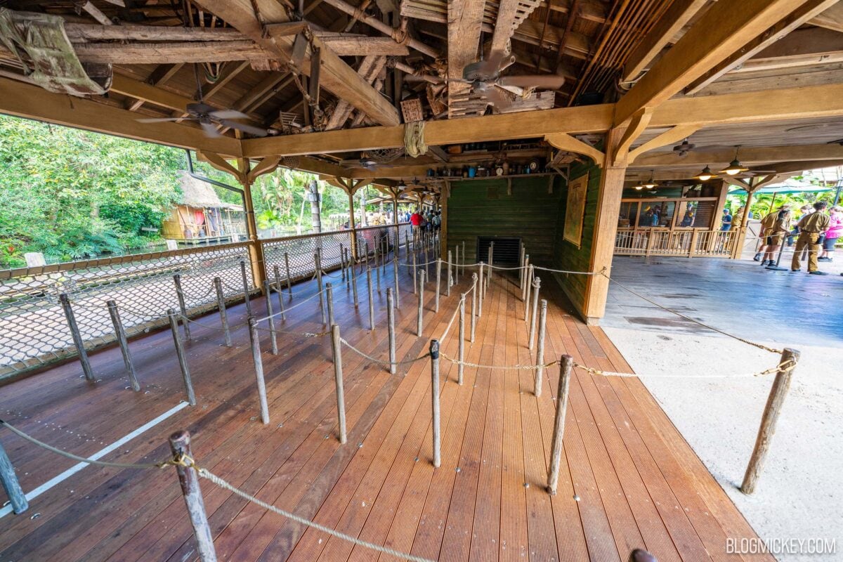 Jungle Cruise Dock Refurbishment Continues at Magic Kingdom