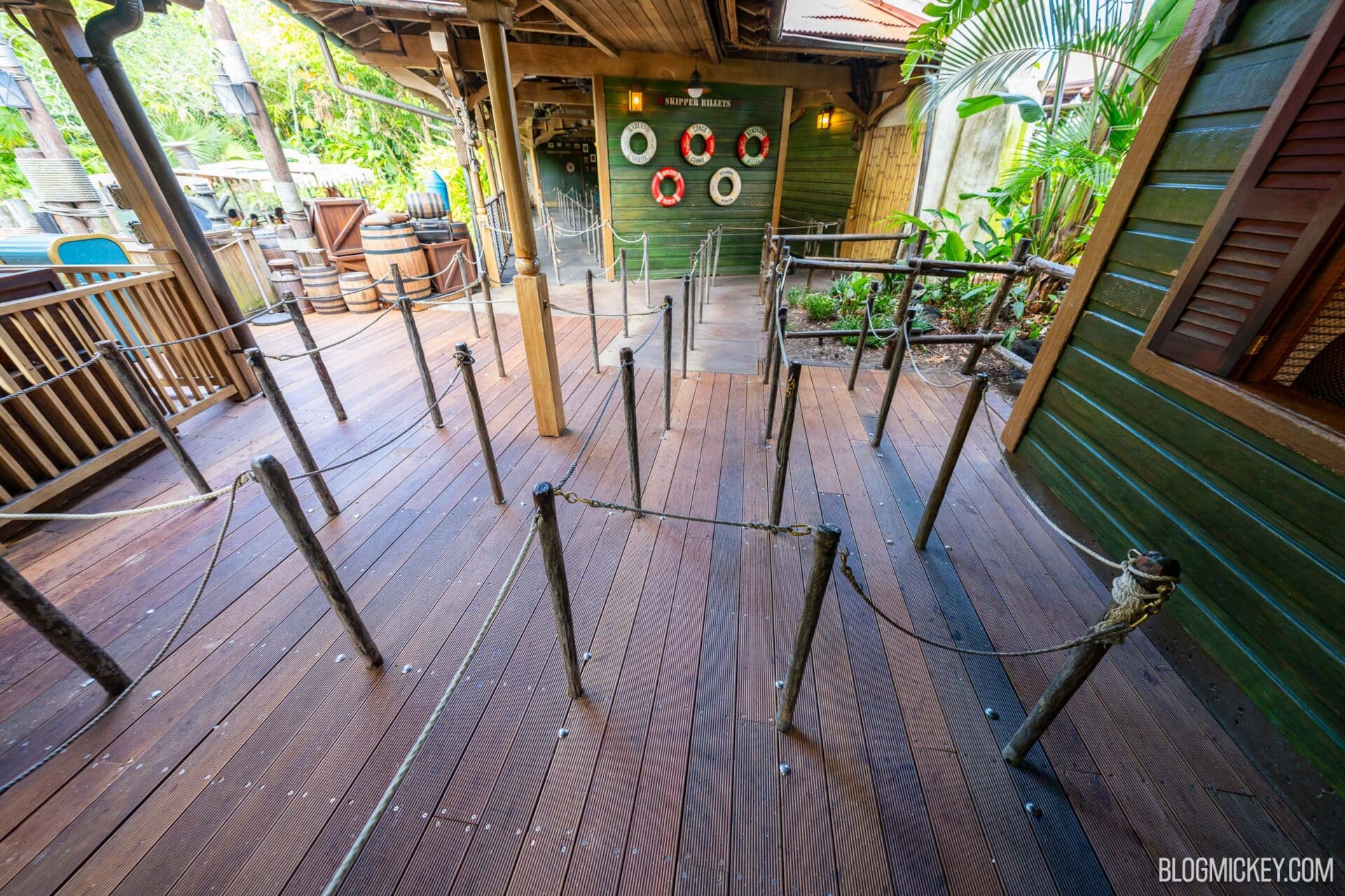 Jungle Cruise Dock Refurbishment Continues at Magic Kingdom