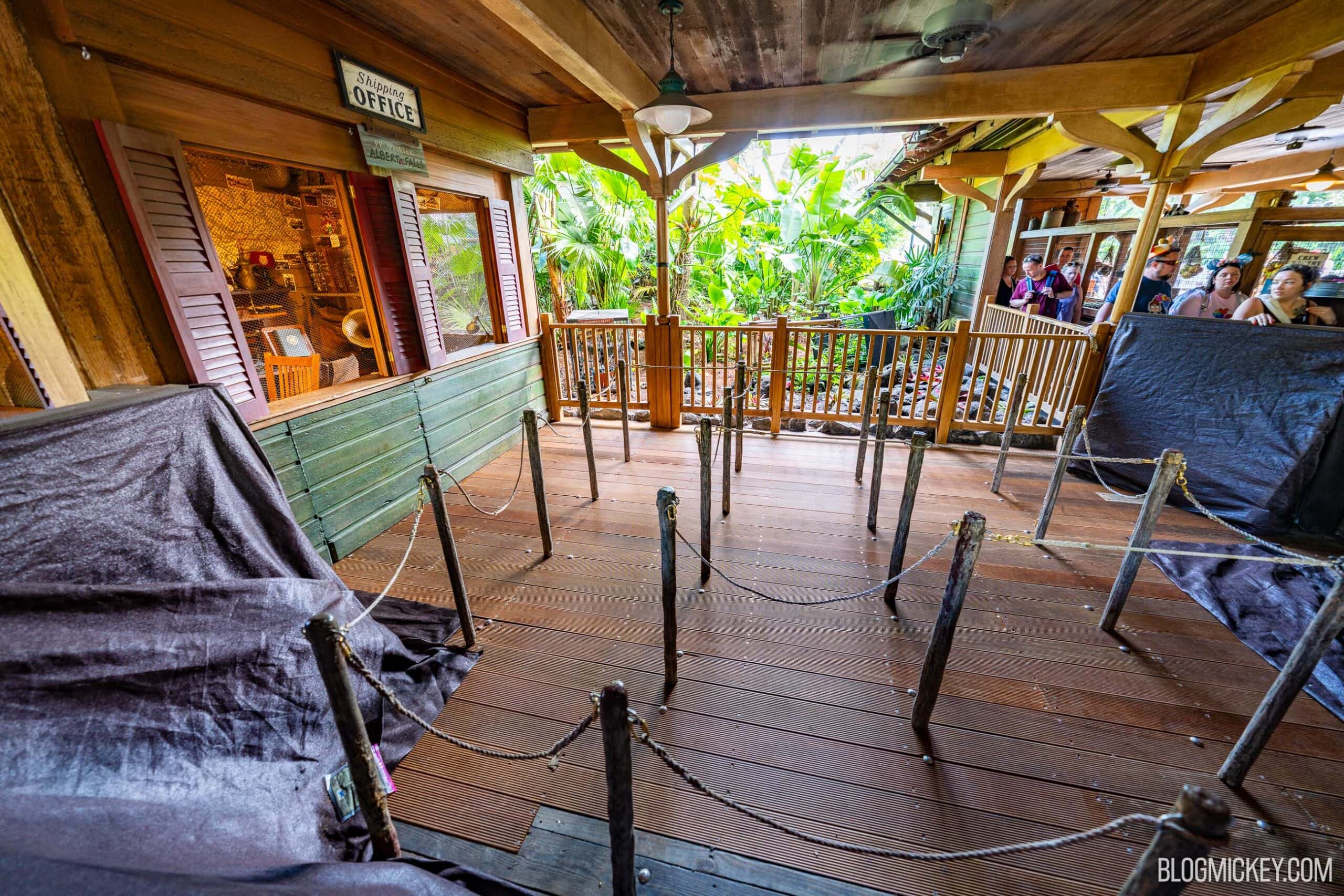 Jungle Cruise Dock Refurbishment Continues at Magic Kingdom