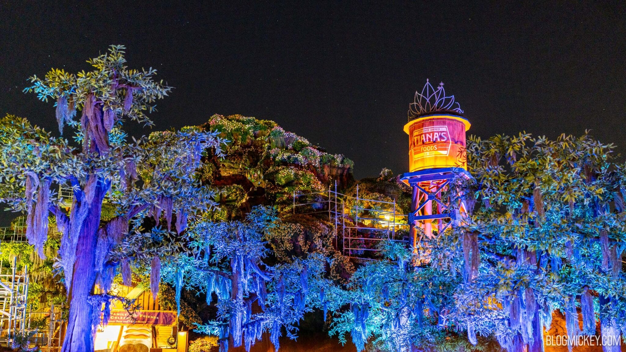 Nighttime Bayou Glow Added to Tiana's Bayou Adventure at Magic Kingdom