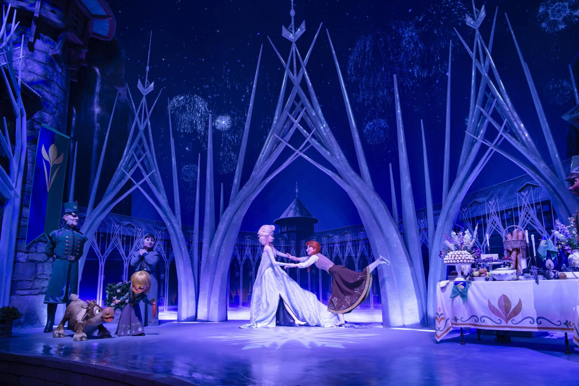 On-Ride Photos of Anna & Elsa's Frozen Journey Attraction in Fantasy ...