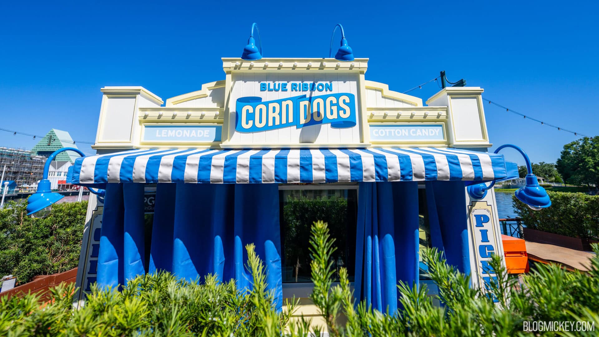 Blue Ribbon Corn Dogs Nearly Ready to Open at Disney's BoardWalk