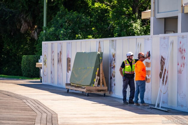 Signage Installed for The Cake Bake Shop at Disney's BoardWalk