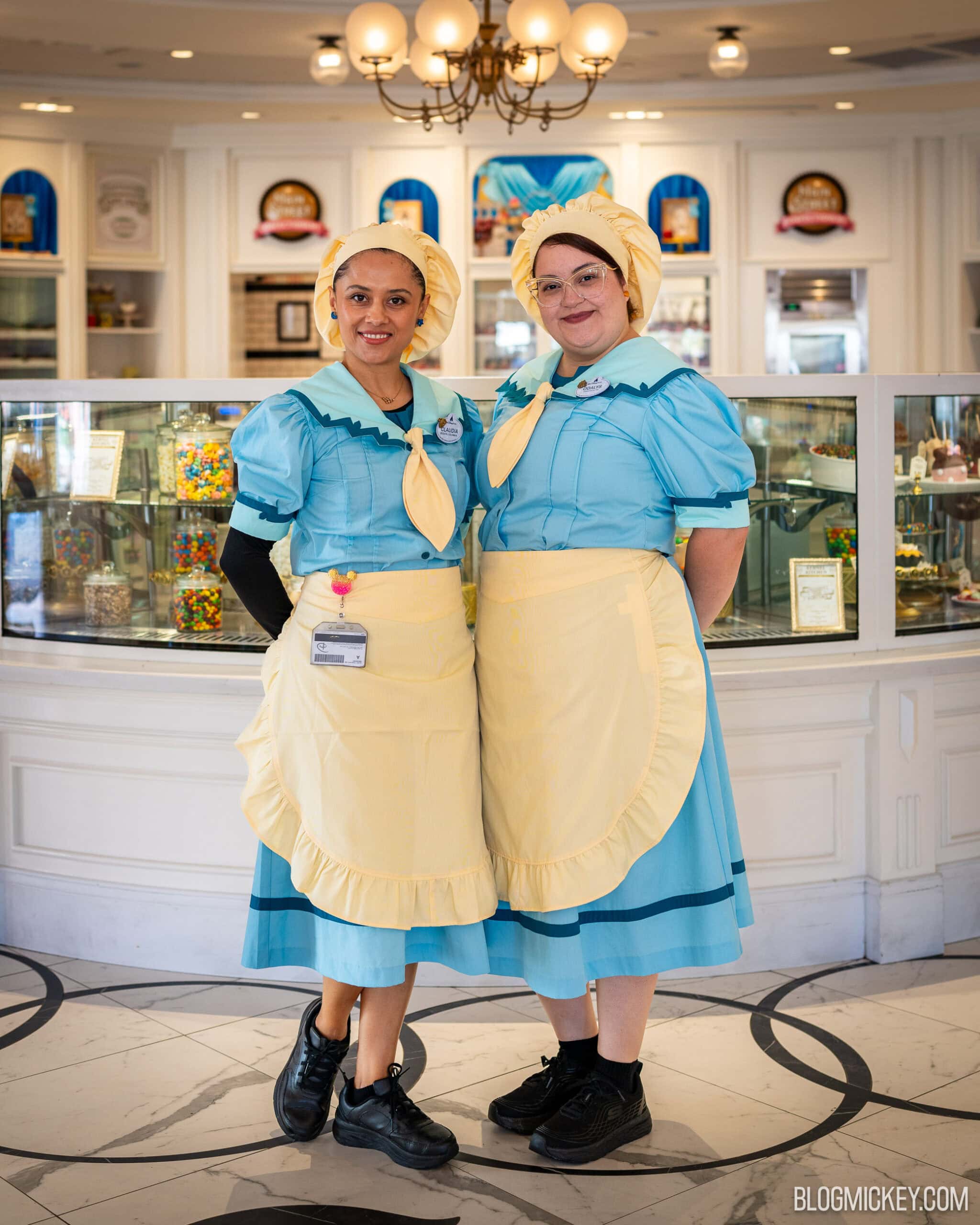 New Cast Member Costumes Debut at Main Street Confectionery & Starbucks ...
