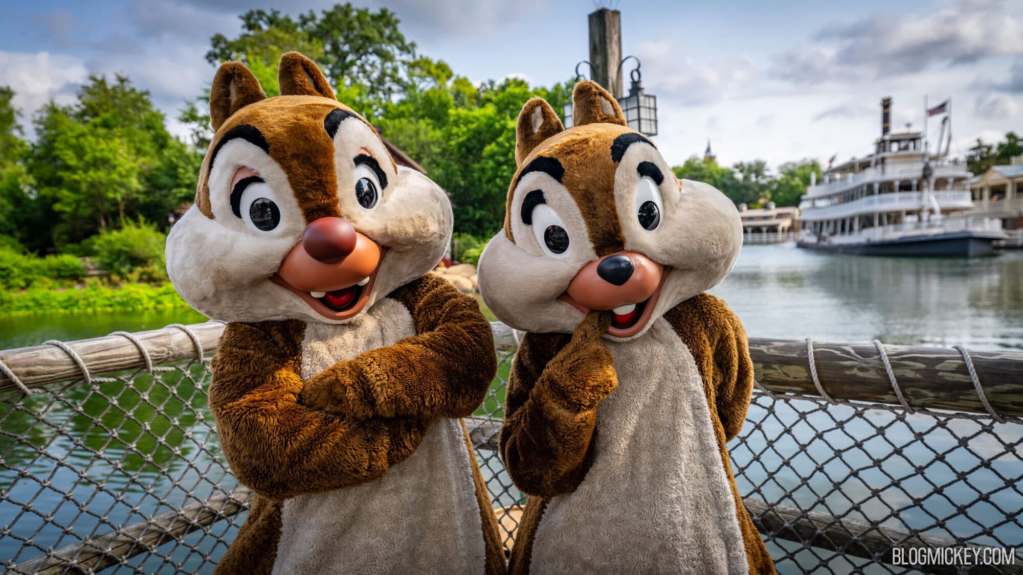 Chip & Dale Meet and Greet Moves from Tomorrowland to Frontierland at ...