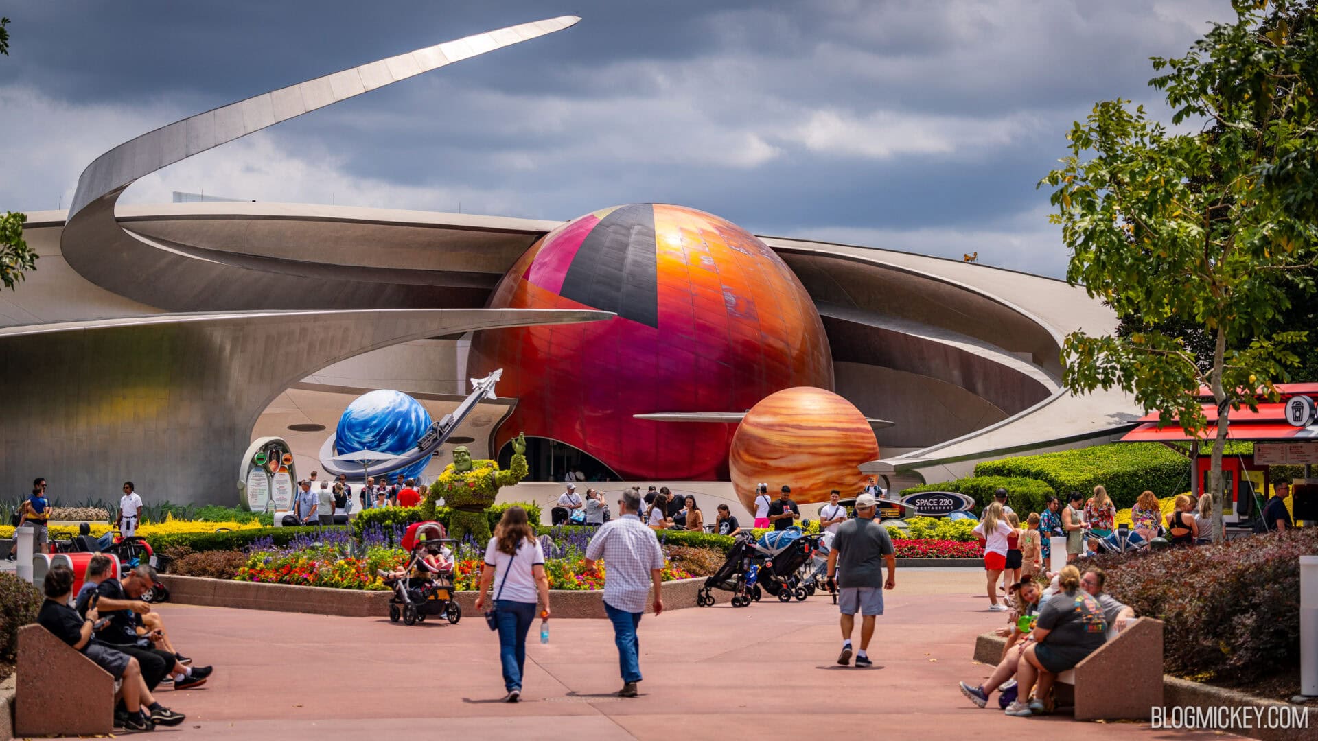 Mission: SPACE Mars Refurbishment Continues at EPCOT