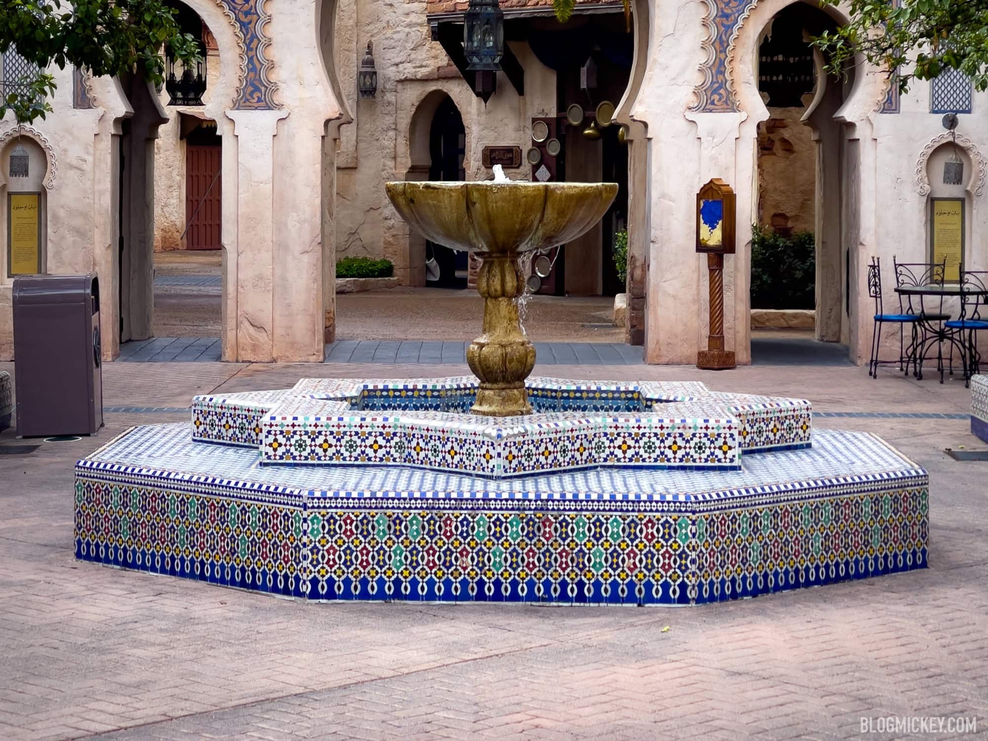 Authenticity Lost: Morocco Pavilion Fountain & Courtyard Receives ...