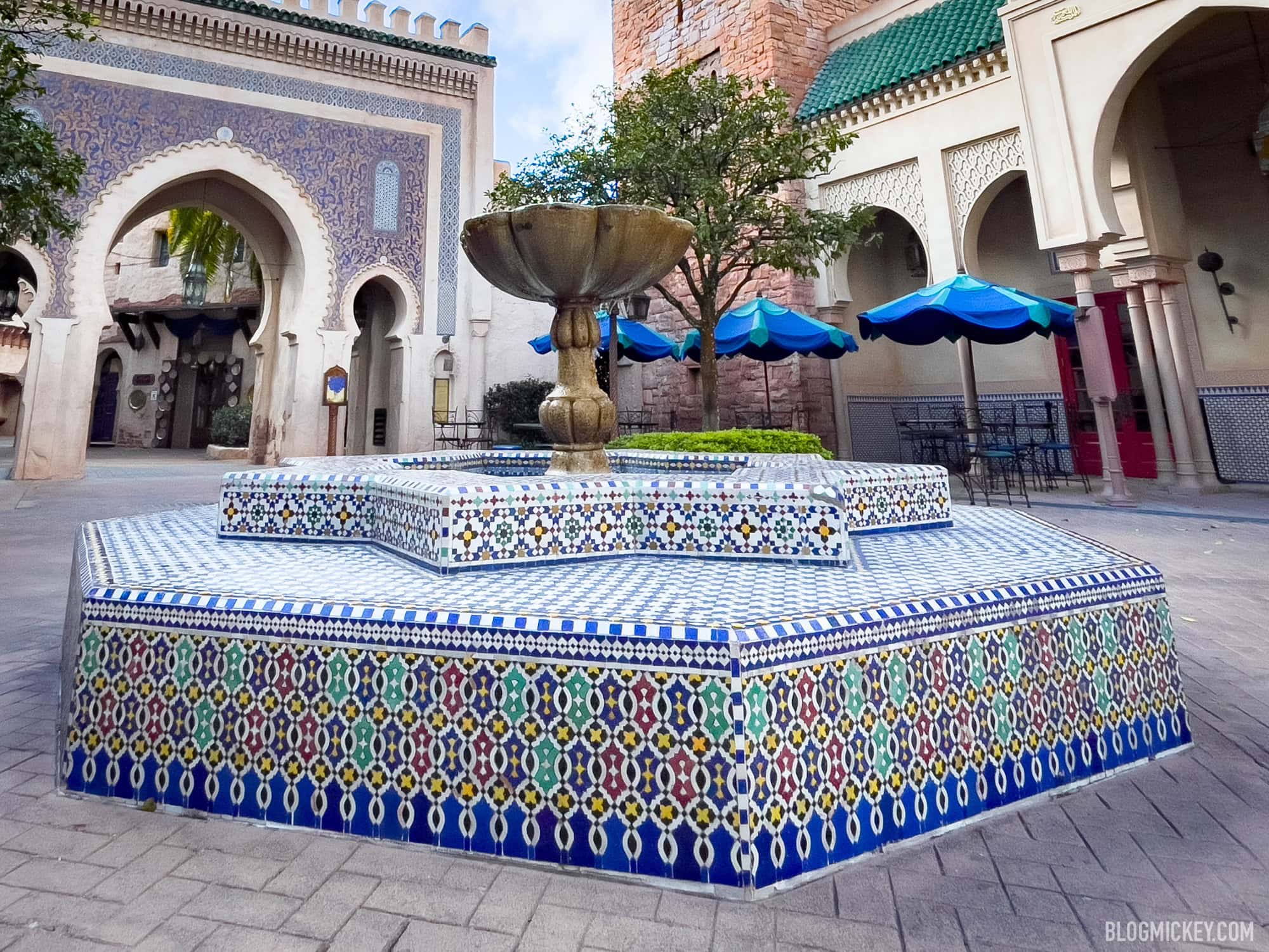 Authenticity Lost: Morocco Pavilion Fountain & Courtyard Receives ...