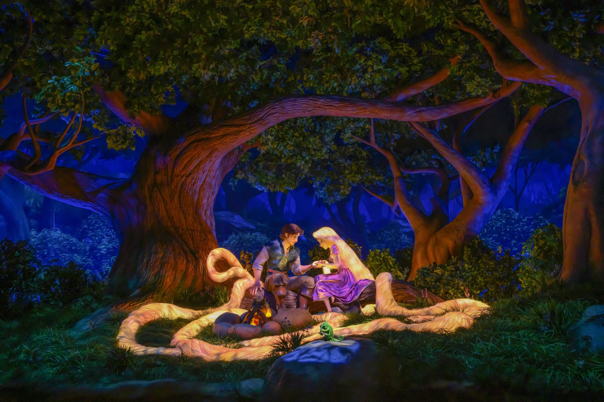 On-Ride Photos of Rapunzel's Lantern Festival Attraction at Fantasy ...