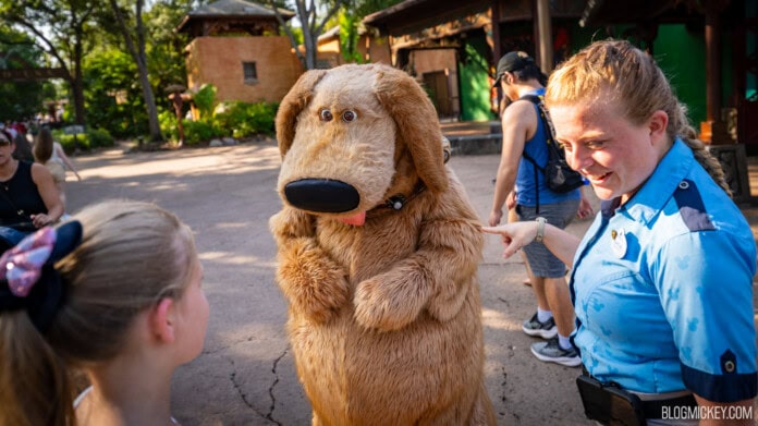Talking Dug Debuts at Disney's Animal Kingdom
