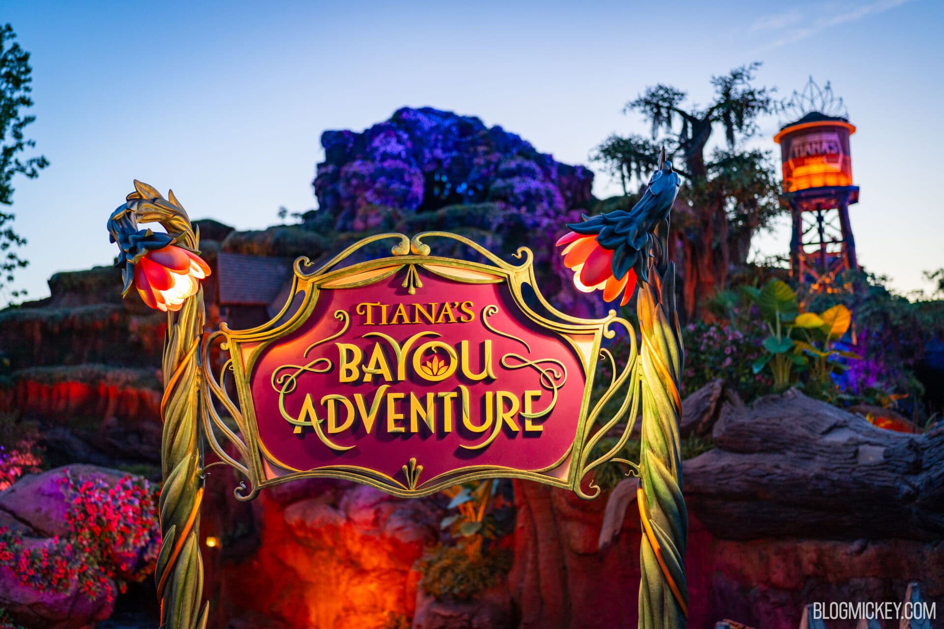 PHOTOS: Tiana's Bayou Adventure...at Night