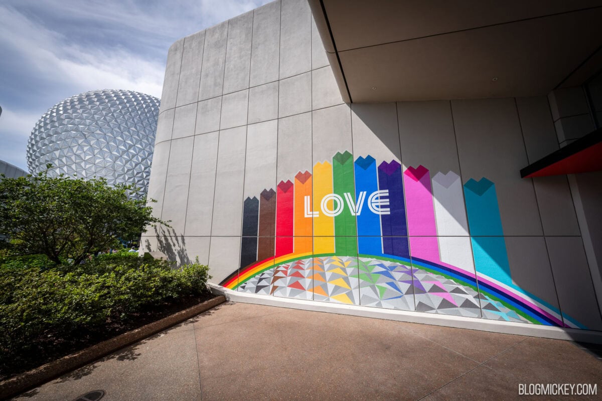 Pride Month Photo Ops Return to Walt Disney World Theme Parks