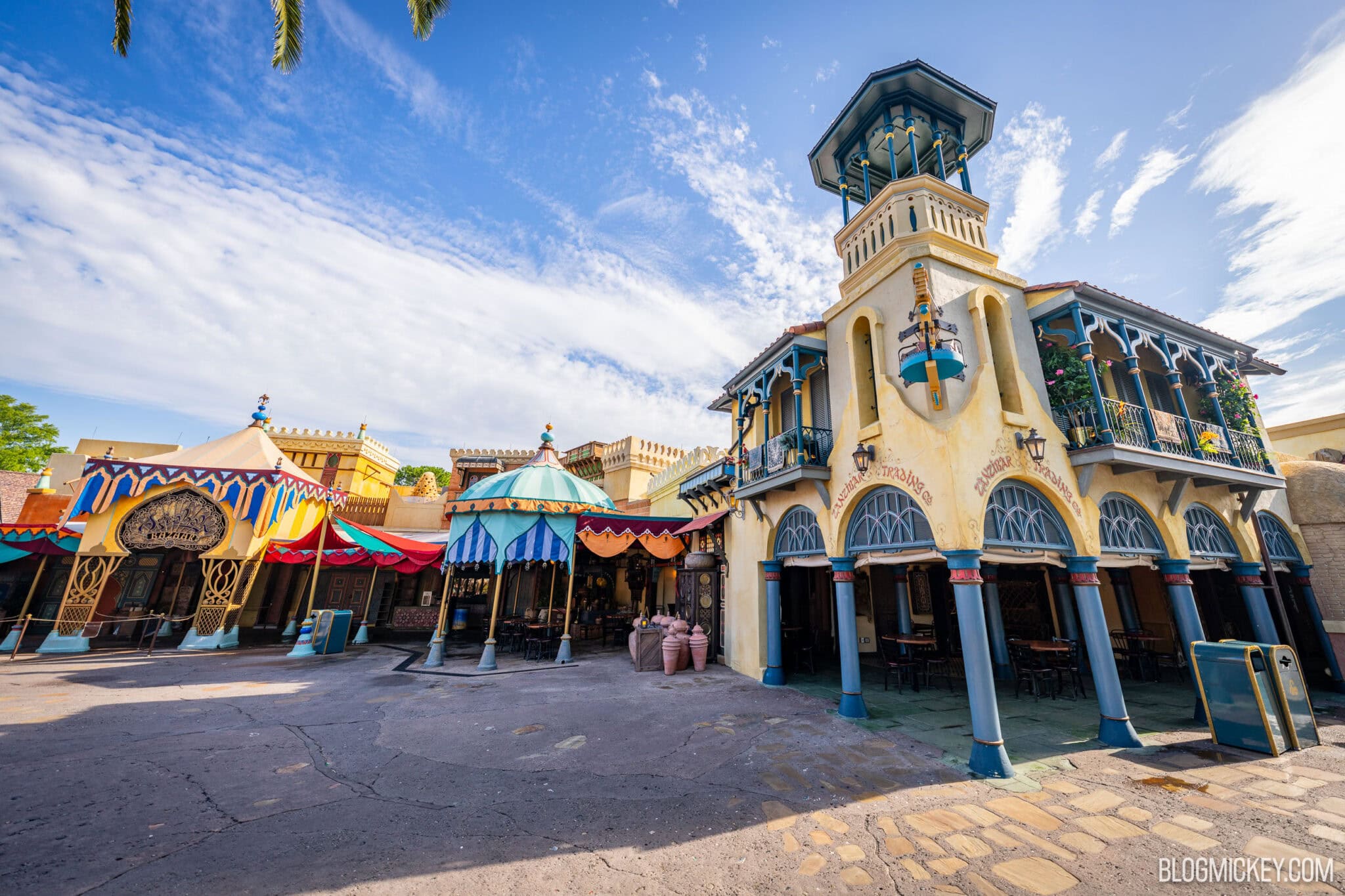 Agrabah Bazaar Reopens Post-COVID as Snack Stand & Seating Area at ...