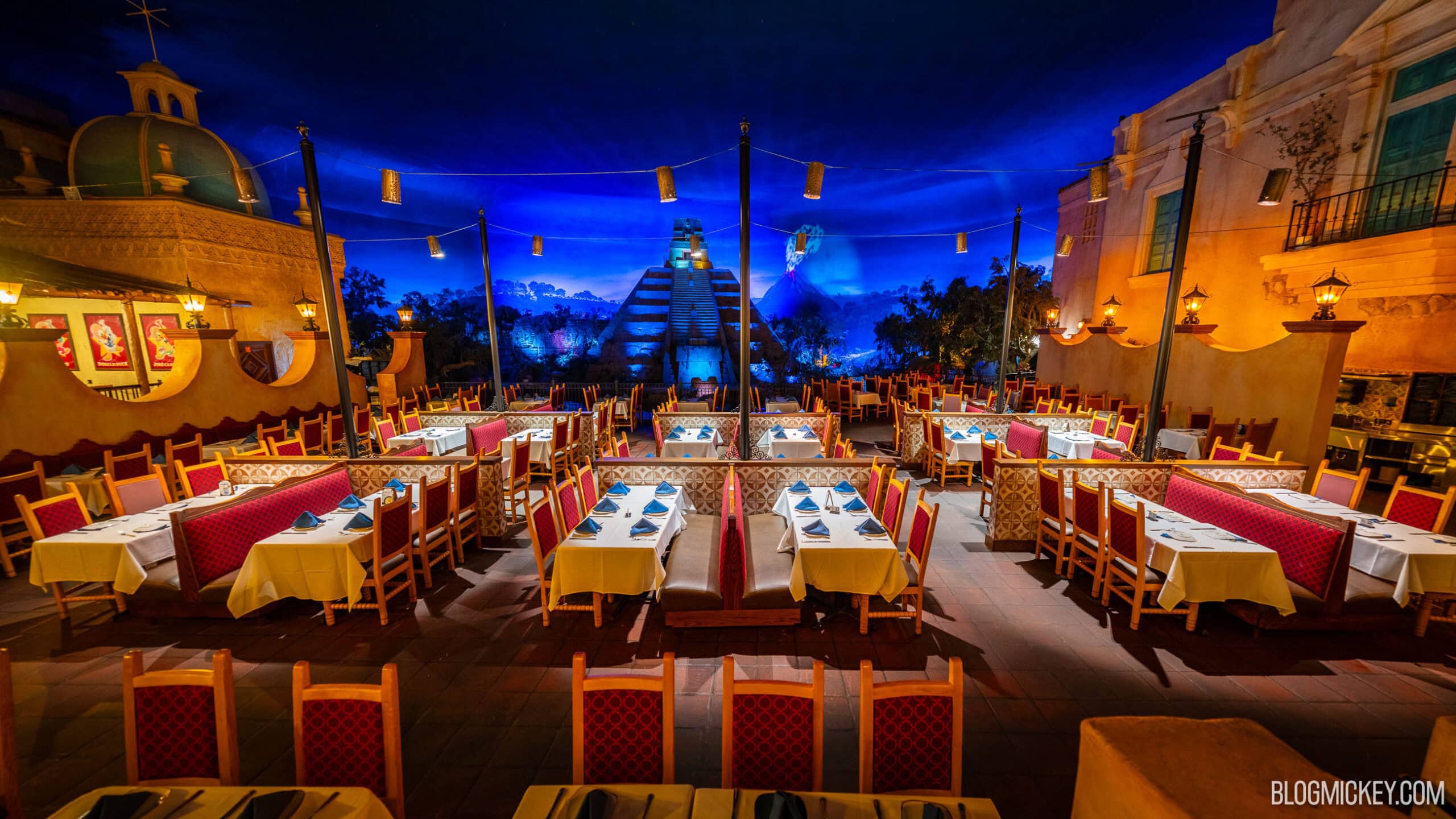 Seating & Lighting Updates at San Angel Inn Restaurante in EPCOT