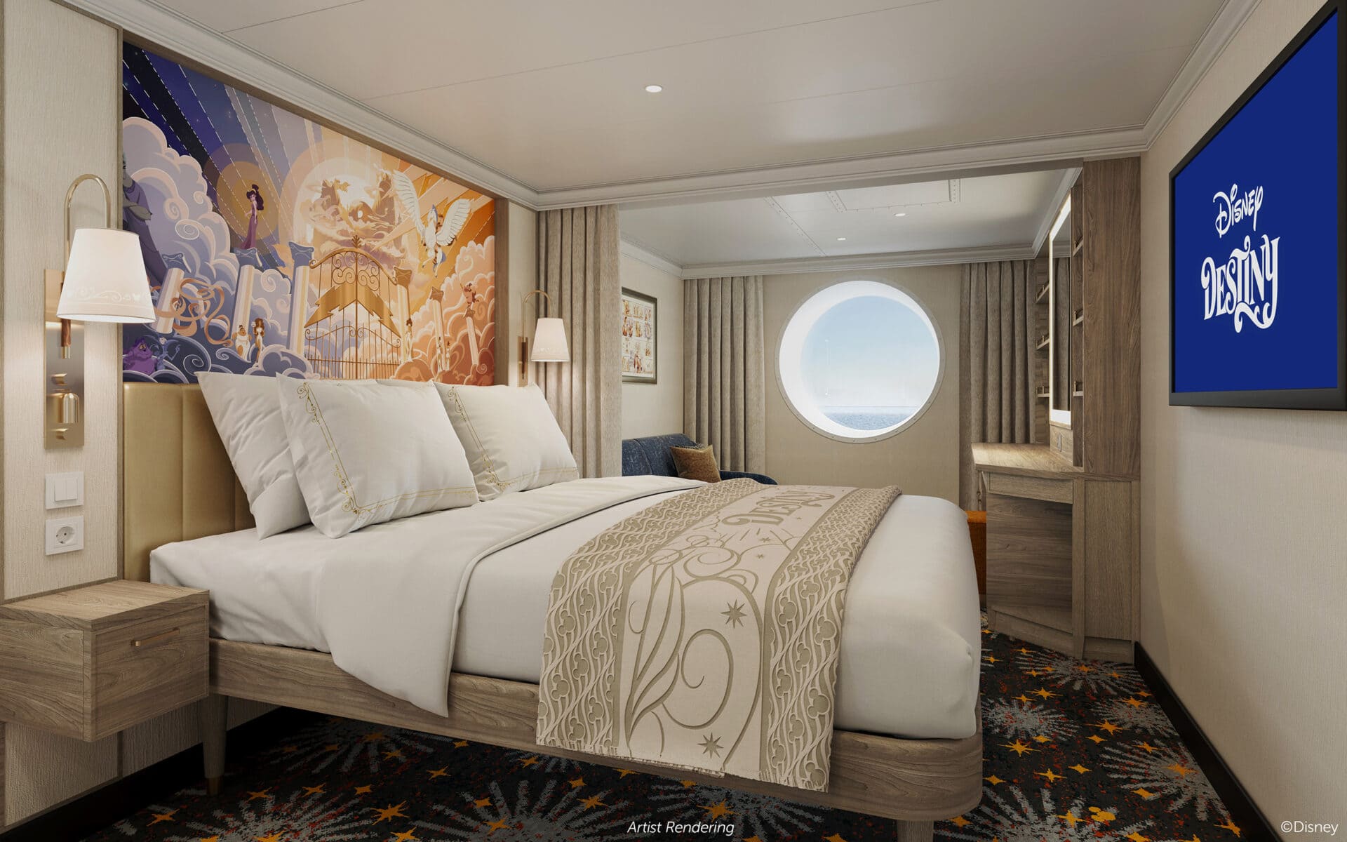Full Details Announced for All-New Disney Destiny Cruise Ship, Sailing ...