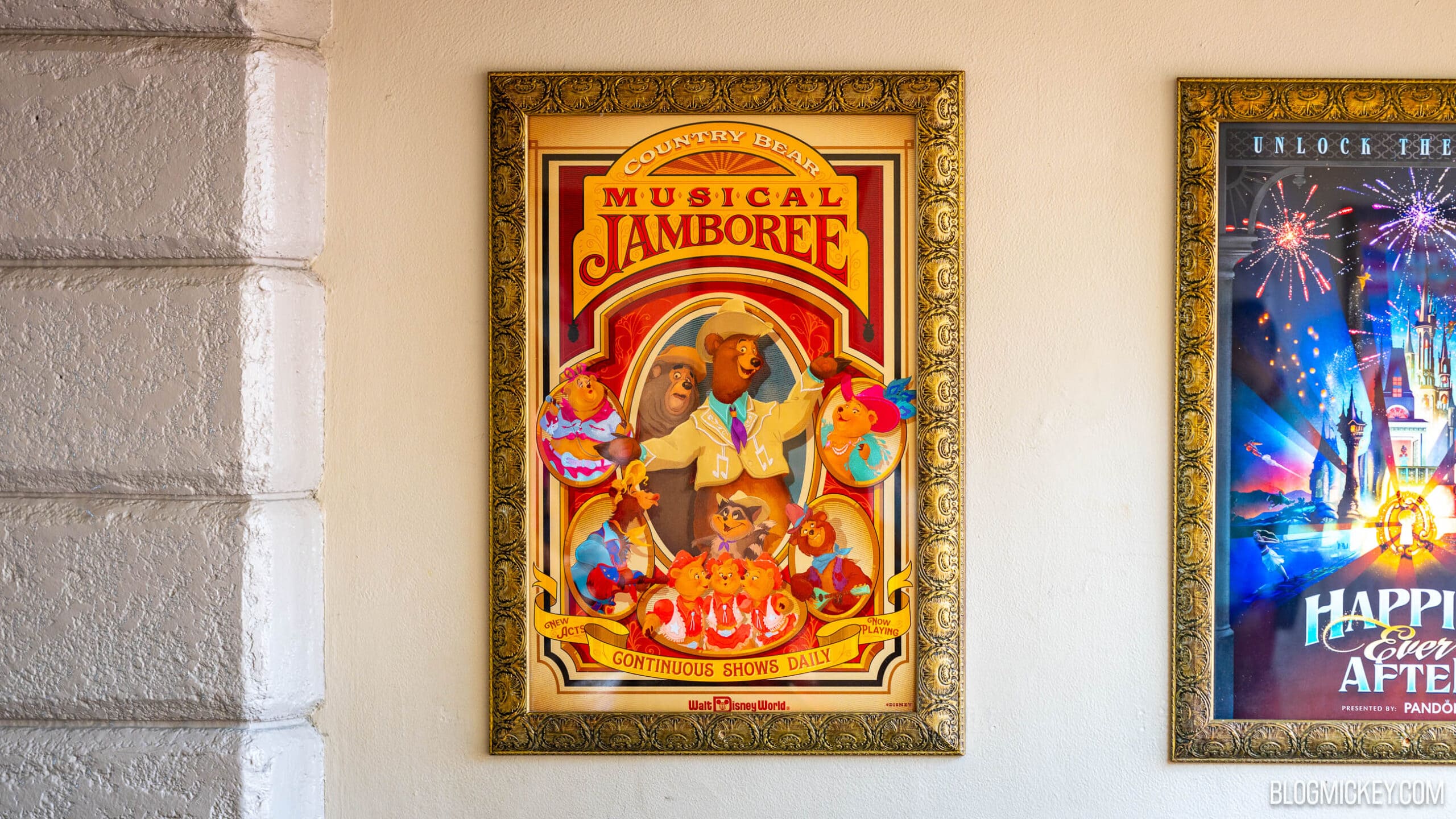 Country Bear Musical Jamboree Attraction Poster Debuts at Magic Kingdom