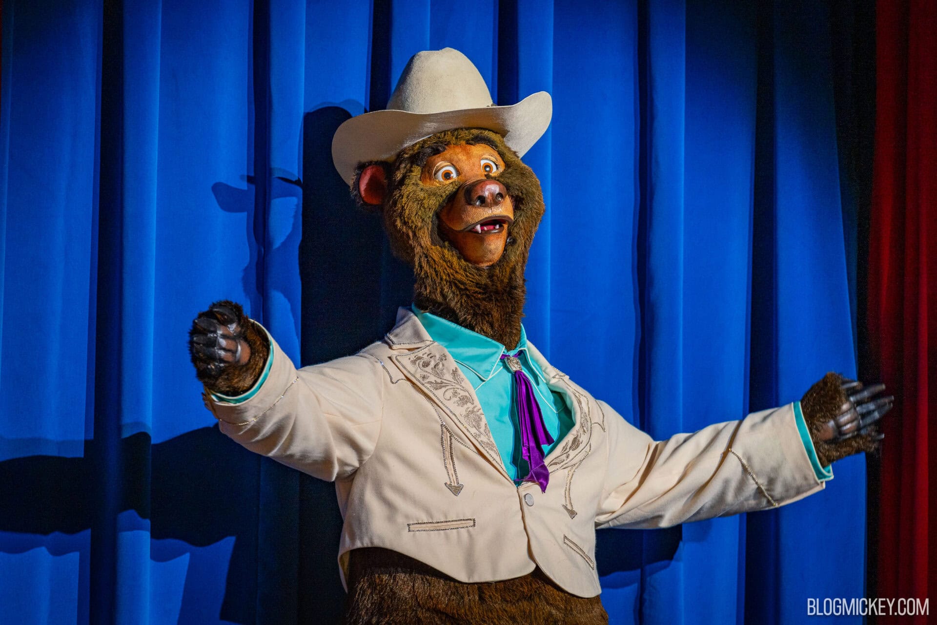 What Mechanical Upgrades Were Made to the Country Bear Audio-Animatronics?
