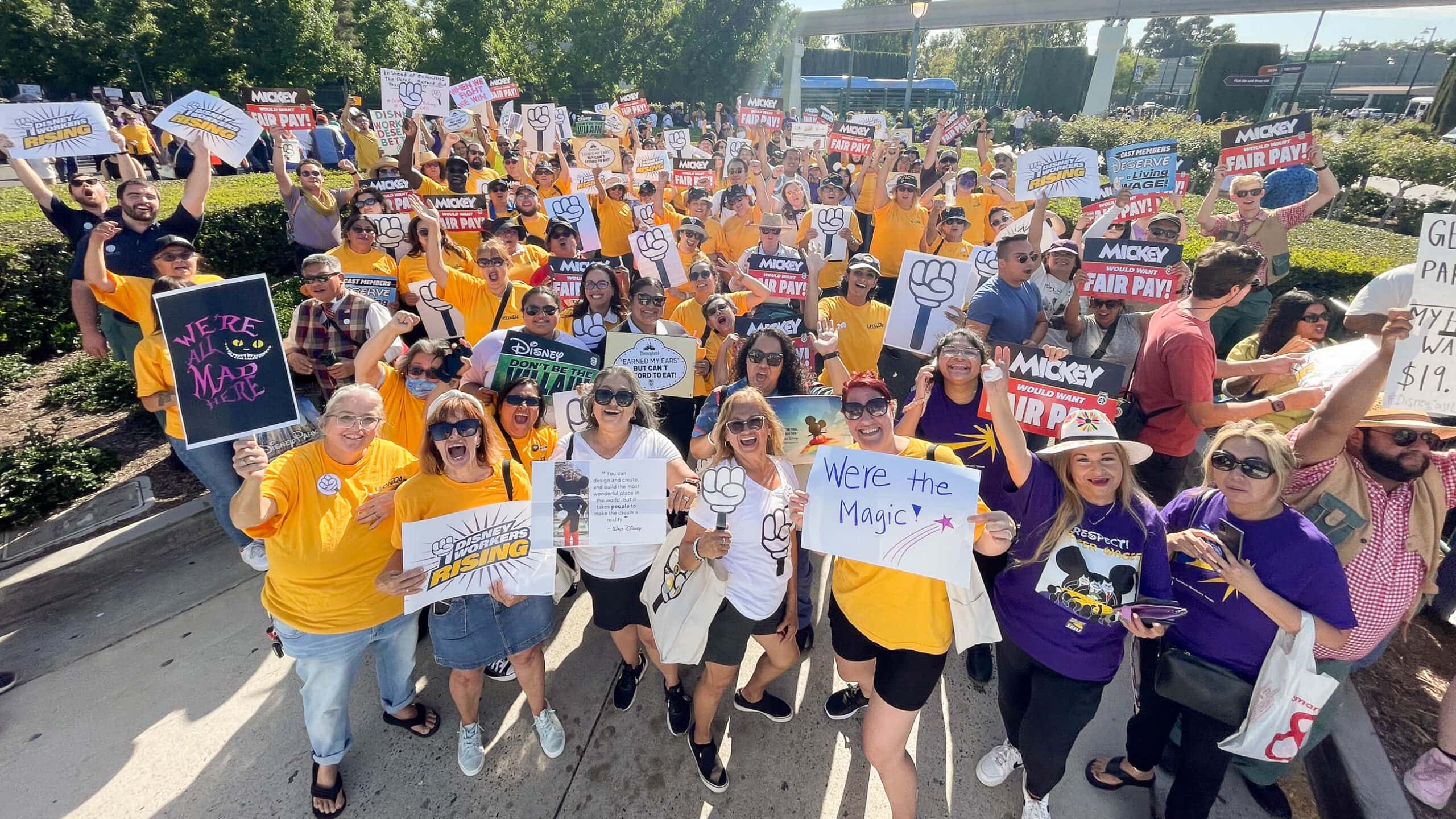 Disneyland Cast Members Authorize Strike