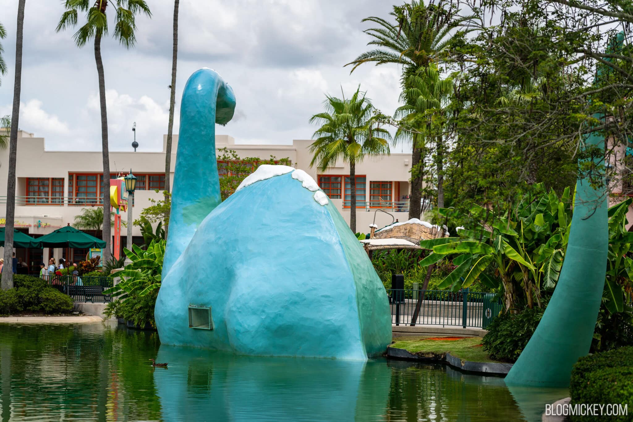 Gertie the Dino Repainting Continues at Disney's Hollywood Studios