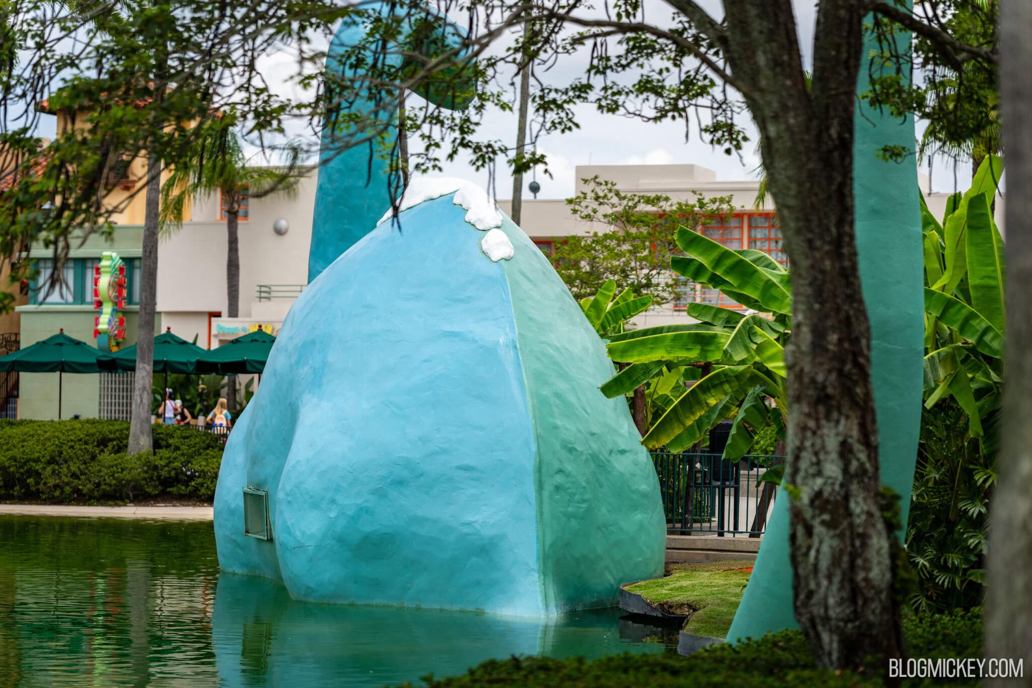 Gertie the Dino Repainting Continues at Disney's Hollywood Studios