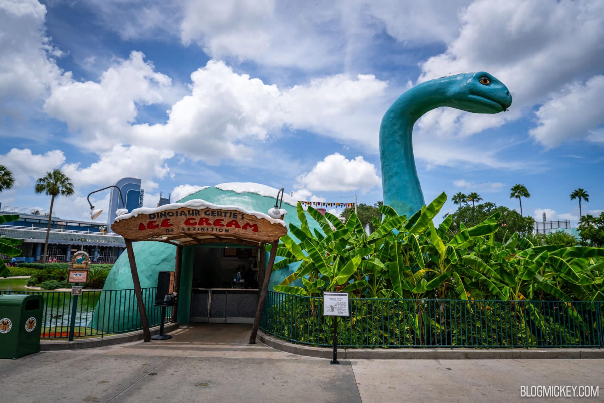 Gertie the Dino Repainting Continues at Disney's Hollywood Studios