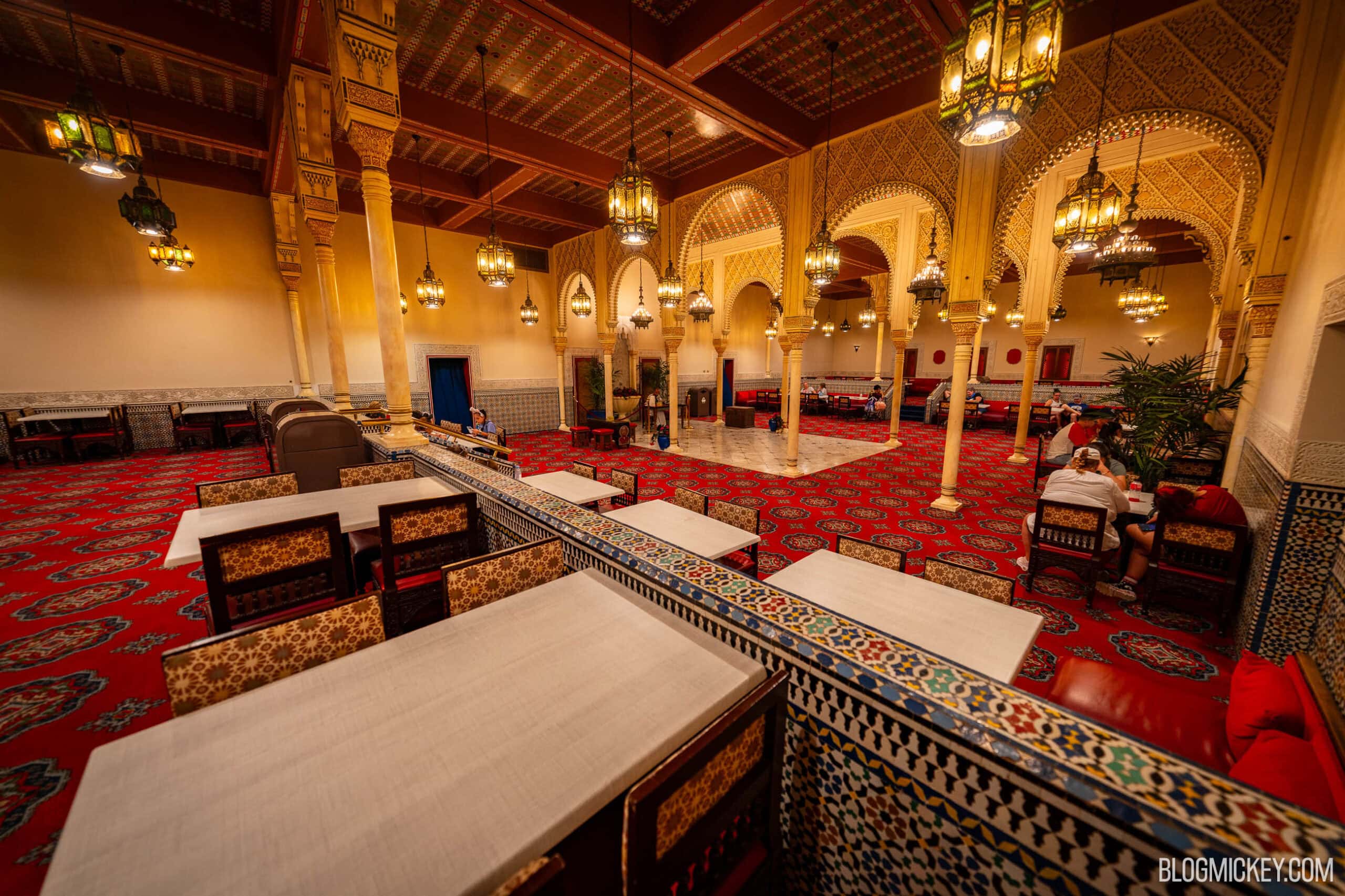 Restaurant Marrakesh Reopens as Summer Seating Area For All at EPCOT