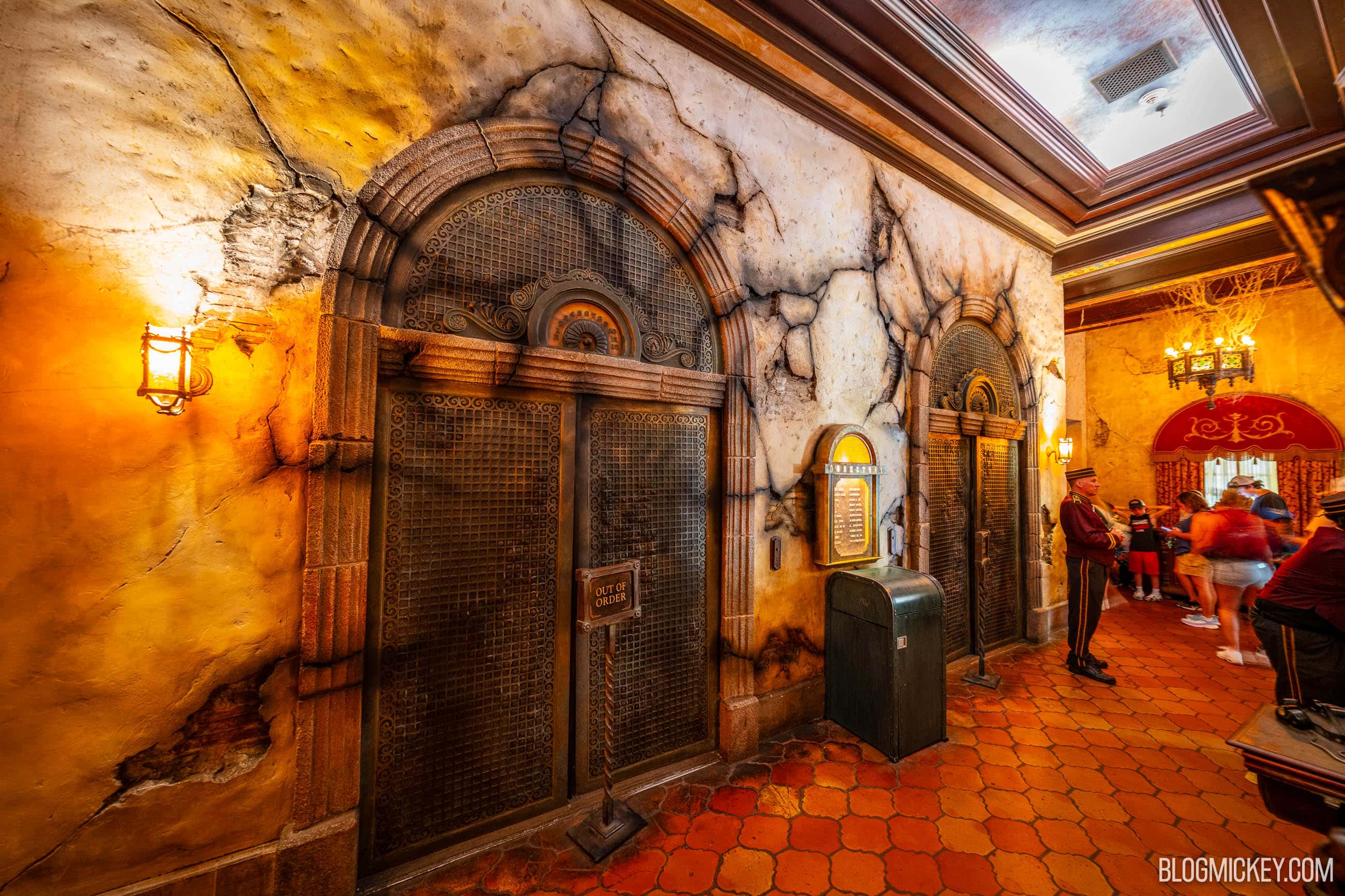 Inside Tower Of Terror
